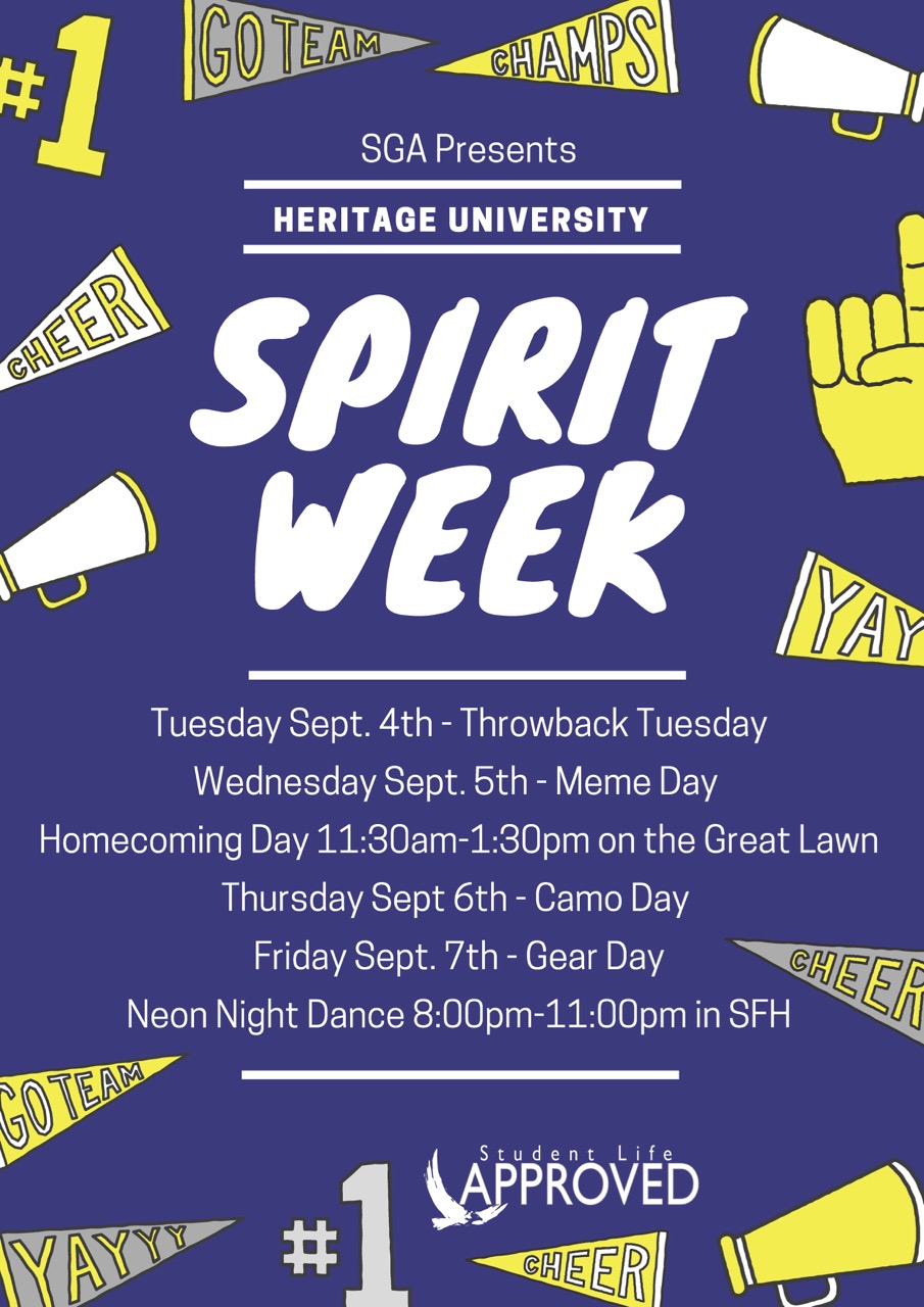 Spirit Week - Meme Day | Heritage University