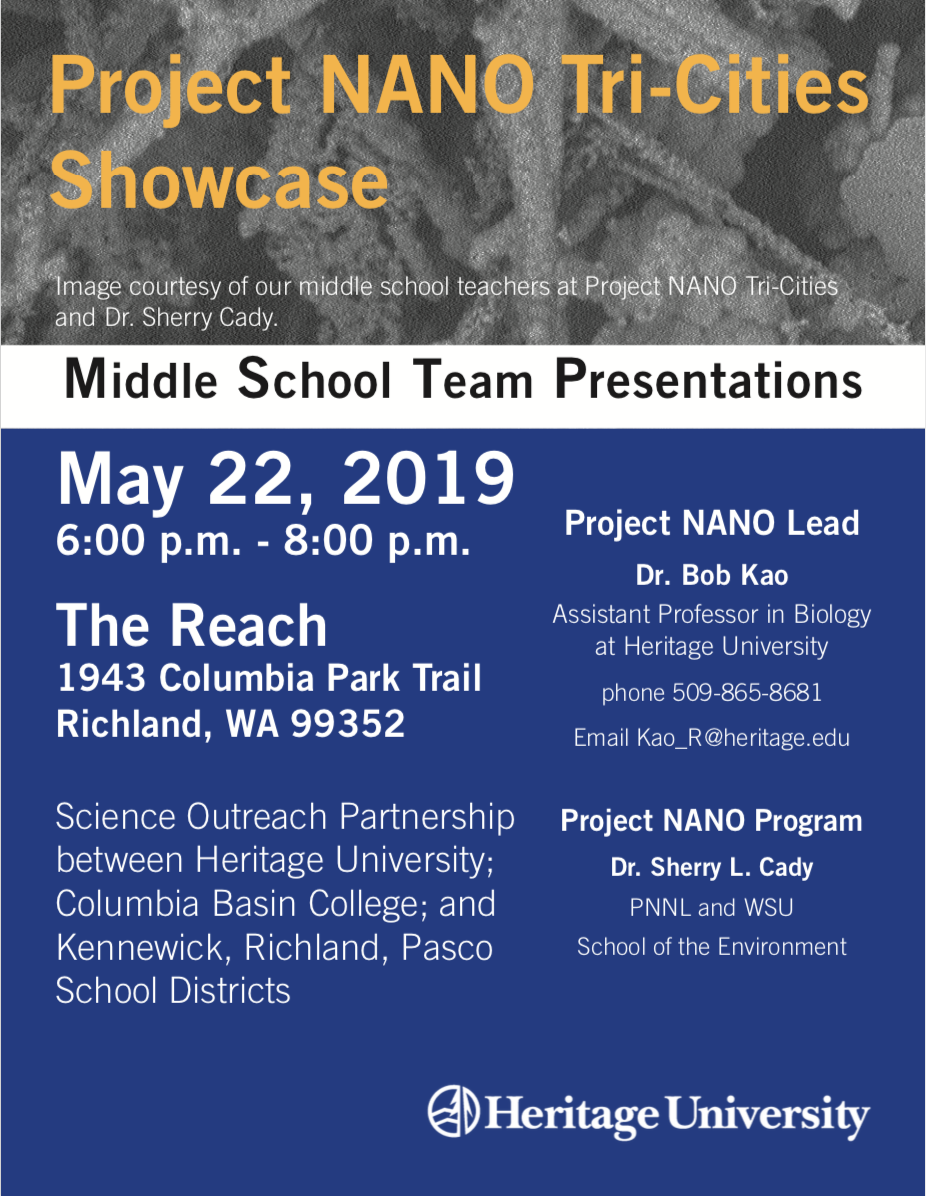 Project NANO Tri-Cities Showcase to highlight student scientific ...