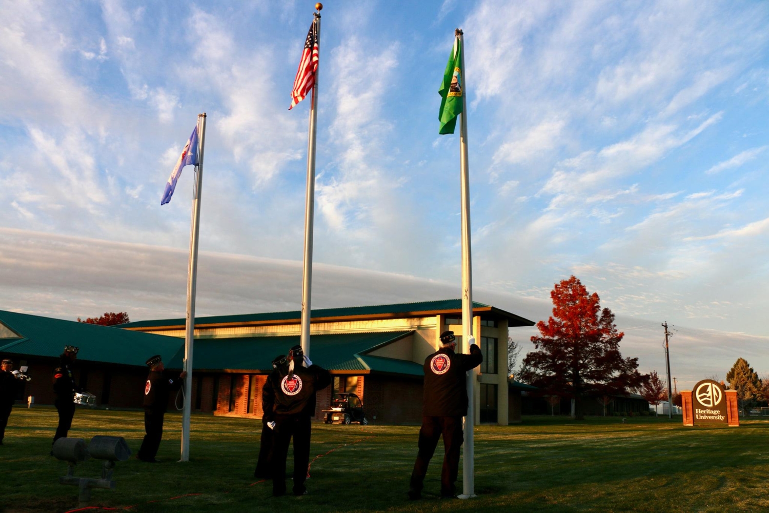 Flag Raising Ceremony | Heritage University