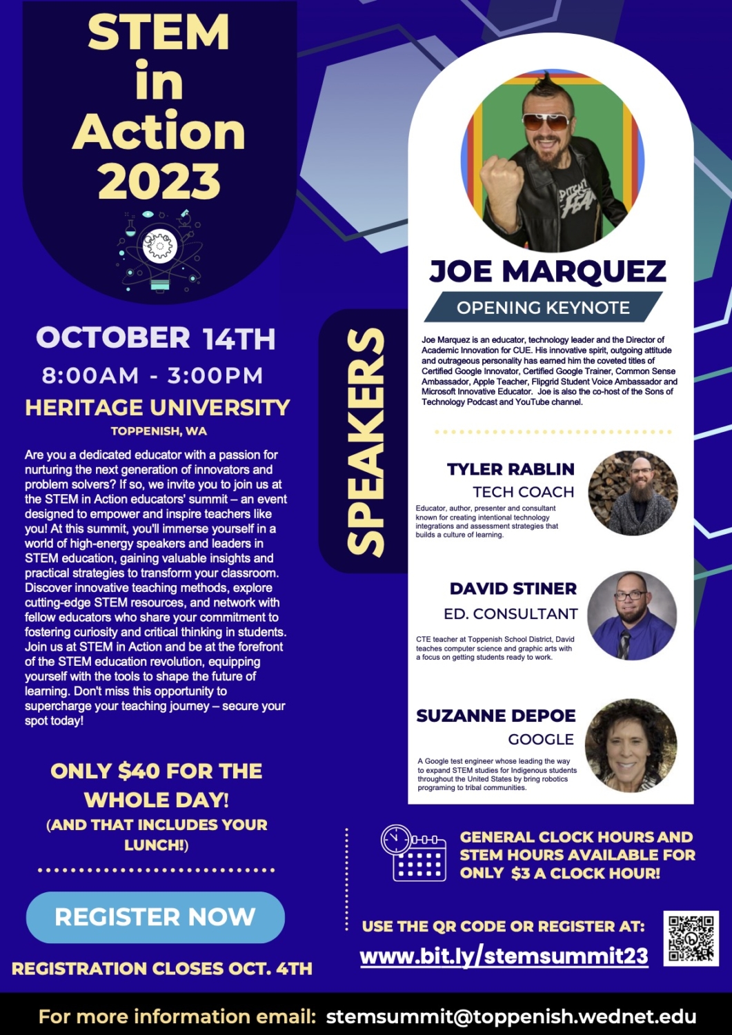 STEM educators invited to STEM education empowerment event at Heritage ...