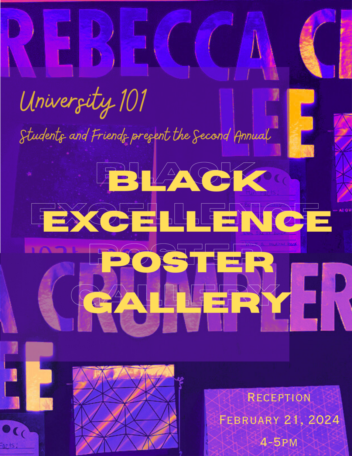Black Excellence Poster Gallery Reception | Heritage University