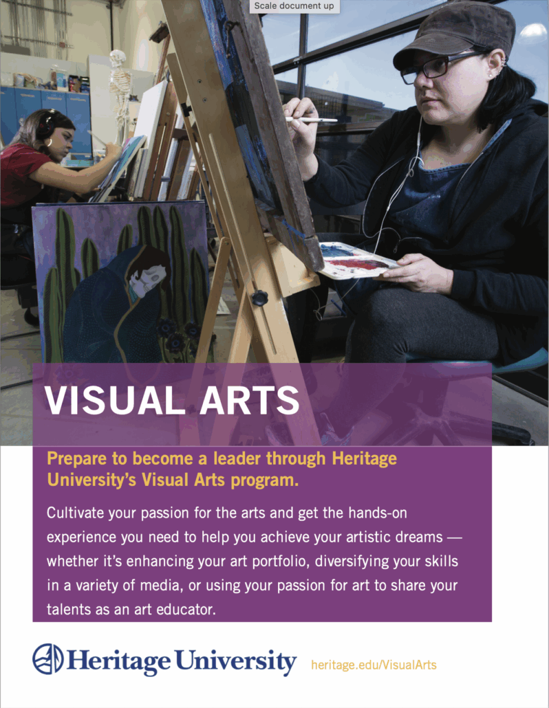 Visual Arts | Undergraduate Degree At Heritage University