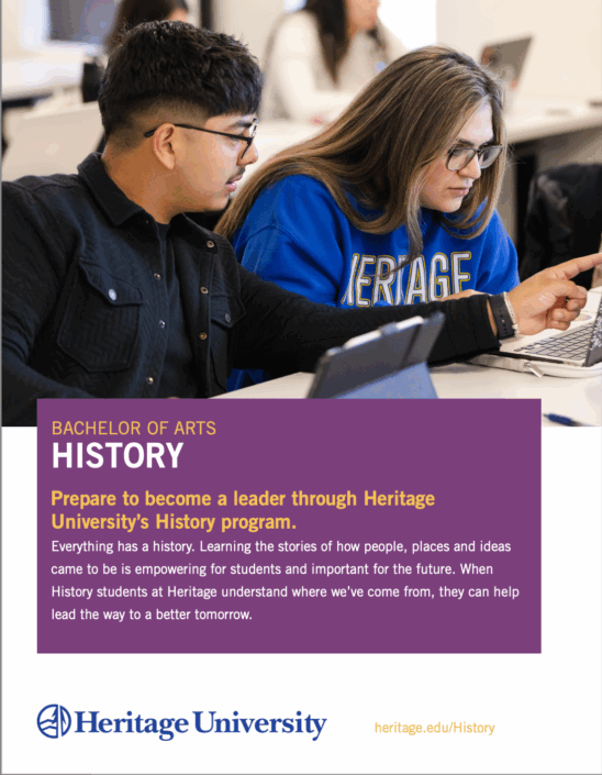 History | Undergraduate Degree At Heritage University